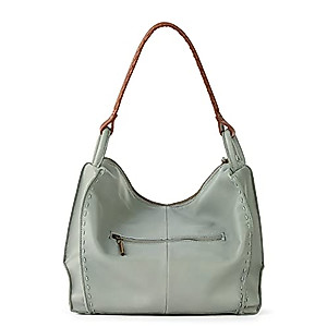 The Sak Los Feliz Hobo in Leather, Lined, Roomy Shoulder Purse, Meadow
