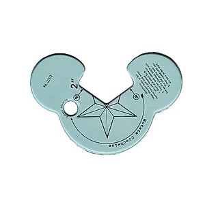 HONEYSEW Super-Star Quilting Template for Domestic Sewing Machine 1/8" Thick