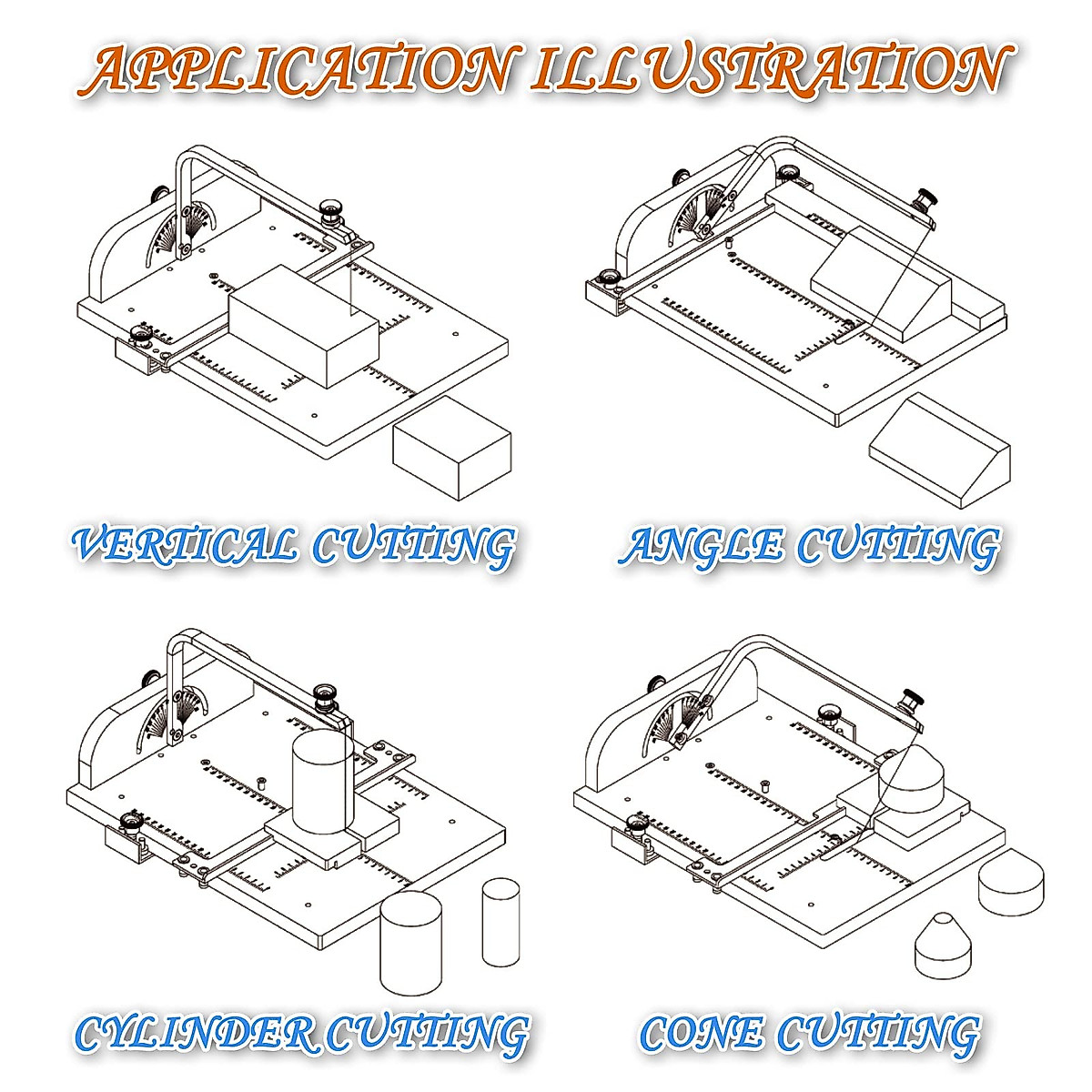 DOMINOX Foam Cutter Hot Wire Cutter Electric Tabletop Hot Wire Foam Cutter Working Table Tool Foam Cutting Machine Styrofoam Cutter for Cutting Foam, Model, Sculpting and Prototype