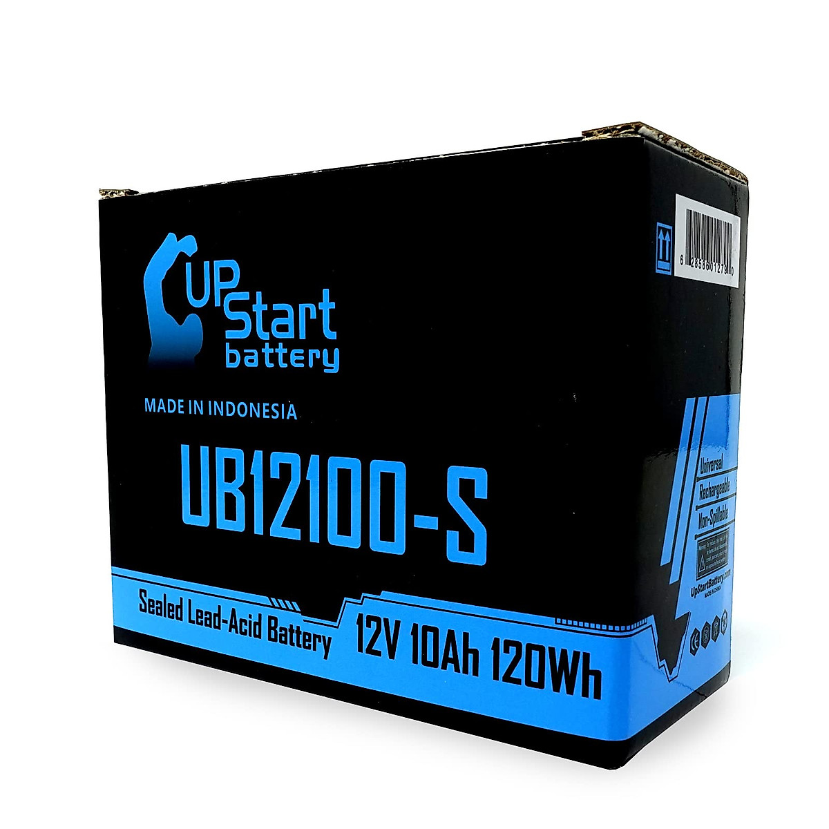 3 Pack Replacement for Schwinn S750 36 Volt Battery - Replacement UB12100-S Universal Sealed Lead Acid Battery (12V, 10Ah, 10000mAh, F2 Terminal, AGM, SLA)