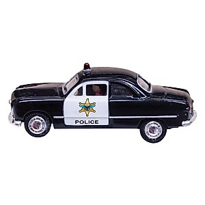 Woodland Scenics WOOJP5593 HO Just Plug Police Car