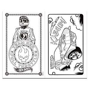 Bendon Publishing Set of 15 Kids Play Packs Bundle ~ Fun Party Favors Coloring Book Crayons, Stickers Plus Door Hanger and Loot Bags (Hot Wheels)