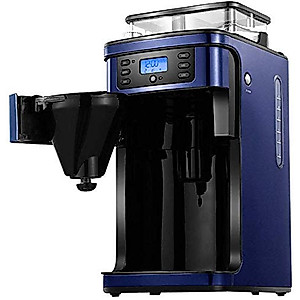 ROLTIN Coffee Machine Coffee Maker 2-12 Cup Programmable Coffee Machine with APP Control Pot Drip Coffee Maker with Timer And Thermal Pot Permanent Filter Coffee Maker Blue