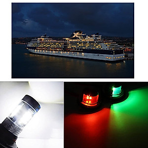 HONG 111 Marine LED Replacement Bulb Boat Light Bulbs Super Bright 12 Volt 31 mm Bulbs for Boat Navigation Lights Boat Anchor Light Deck Lights Bow Light Stern Lights 4PCS