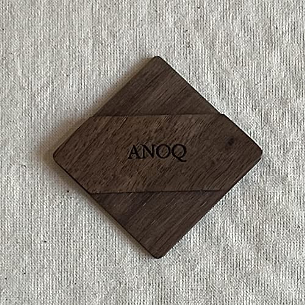 Handmade Walnut Wooden Corner Bookmark with Beautiful Design for Book Lovers - Unique Gift for Teachers, Students, Men and Women (Pack of 1) 1.53 * 1.53 Inches