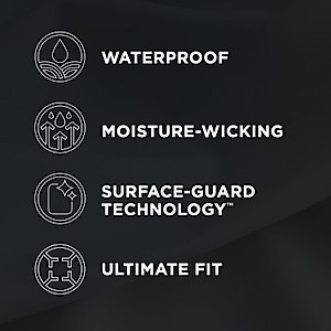 Tempur-Pedic TEMPUR-Protect Waterproof Mattress Protector, Full, White