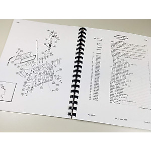 Case 1840 Uni Loader Parts Manual Catalog Skid Steer Assembly Exploded Views