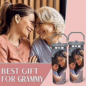 FOCIUZTA 30oz Abstract Artistic Warm Tumbler with lid, Travel Coffee Cup, Ideal for Easter, Mother Day, and birthday gifts