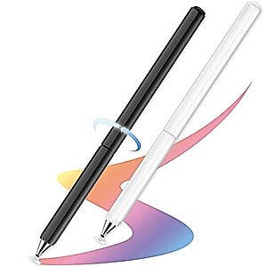 Stylus Pens, Universal High Sensitive & Precision Capacitive Disc Tip Touch Screen Pen Stylus for iPhone/iPad/Pro/Samsung/Galaxy/Tablet/Kindle/Computer/FireTablet