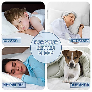 Abstract Waterproof Mini Crib Mattress Protector - Quilted, Fitted Cover for Bassinet - Breathable Crib Mattress Pad - Noiseless- Machine Washable - 24" x 38" Mini Crib, White