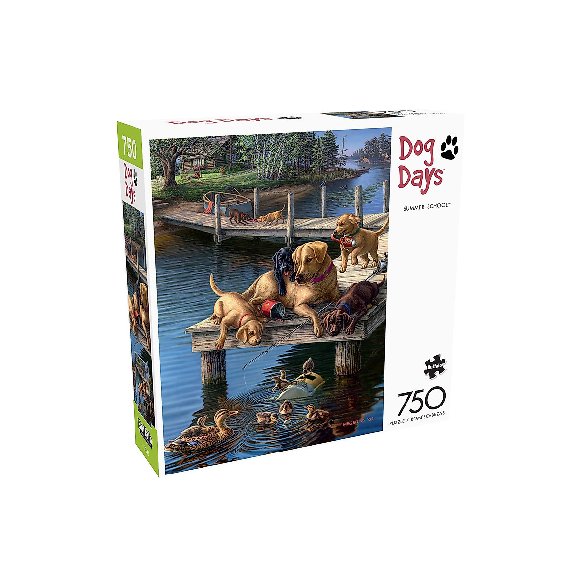 Buffalo Games - James A. Meger - Summer School - 750 Piece Jigsaw Puzzle for Adults -Challenging Puzzle Perfect for Game Nights - Finished Size is 24.00 x 18.00