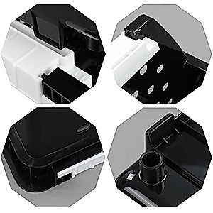 Teyyvn 3 Packs Plastic Stackable Storage Baskets, Stacking Plastic Bins for Organizer