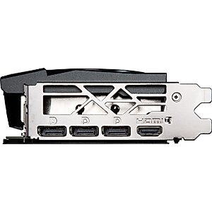 MSI Gaming GeForce RTX 4070 Ti 12GB GDRR6X 192-Bit HDMI/DP Nvlink Tri-Frozr 3 Ada Lovelace Architecture Graphics Card (RTX 4070 Ti Gaming X Slim 12G), Black