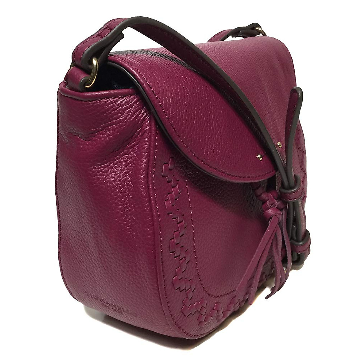 Tignanello Lillie Saddle Cross Body W/RFID Protection, Garnet