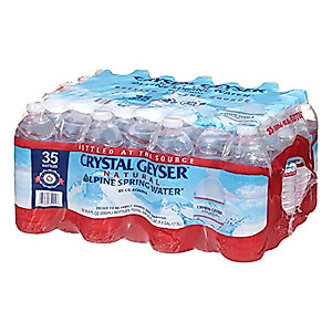 Alpine Spring Water,16.9 Fl Oz (Pack of 35),Bottled at the Source (075140350018)