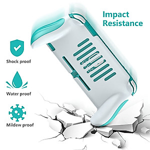 VOVIGGOL Nintendo Switch Lite Case, Grip Designed for Handheld Protective Gaming Cover, Ergonomic Comfortable Accessorie