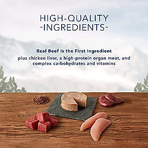 Blue Buffalo Wilderness Trail Trays High Protein, Natural Adult Wet Dog Food Cups, Beef Grill 3.5-oz (Pack of 12)