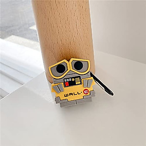 for AirPod 3 Fashion Design Fun 3D Cool Girls Boys for Air Pods 3 3rd Case (2021 New) ,Silicone Cartoon Anime Cover Case for AirPods 3rd Generation Charging Case (Wall·E)