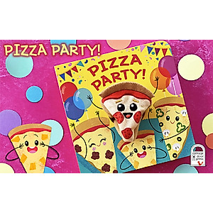 Pizza Party! Finger Puppet Board Book for Little Pizza Lovers, Ages 1-4 (Children's Interactive Finger Puppet Board Book)