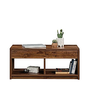 Sauder Harvey Park Lift-top Coffee Table, L: 42.953" x H: 18.976" x W: 19.134", Grand Walnut Finish