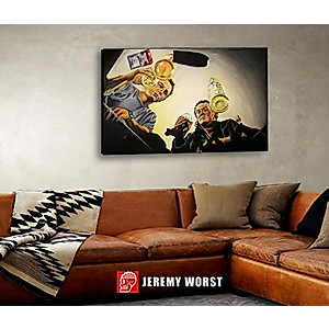 JEREMY WORST "Layer Cake" Whiskey Tequila Marlboro Gun Ready Poster Wall Art Or Canvas Print gifts Movie Daniel Craig bottle sign Shirt nokia phone hang