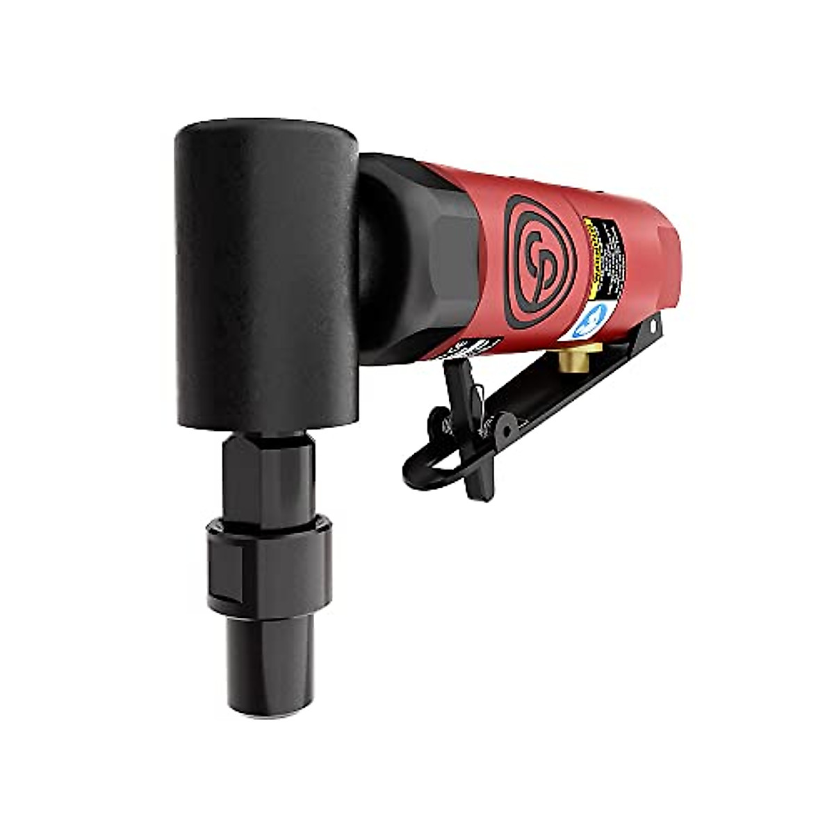 Chicago Pneumatic CP875 - Air Die Grinder Tool, Welder, Woodworking, Automotive Car Detailing, Stainless Steel Polisher, Heavy Duty, Right Angle Grinder, 1/4 Inch (6 mm), 0.3 HP / 220 W - 22500 RPM