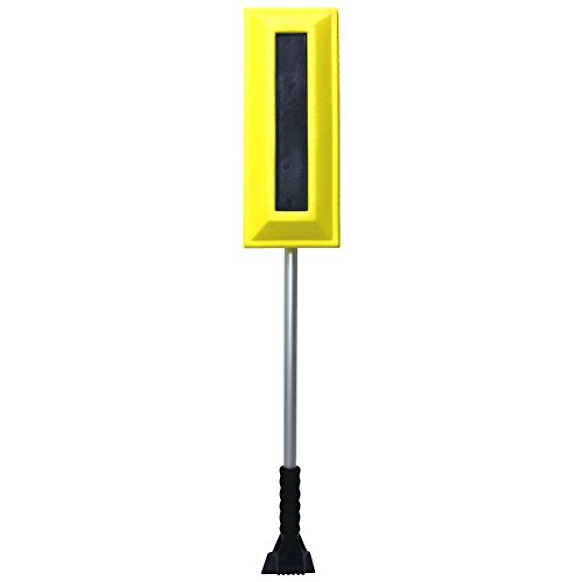 Emsco Group 1719-1 Bigfoot 52" Telescoping Snowbroom with 16" Swiveling Foam Blade Dual-Head Ice Scraper Brush Snow Broom
