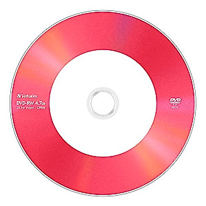 Mitsubishi Chemical Media VHW12NX5D1-B Verbatim Recording Recording DVD-RW CPRM 120 Minutes 5 Sheets 5 mm Plastic Case 5 Color Mix One Side 1 Layer 1-2X Speed