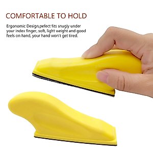 Mini Sander for Small Projects Plus One Roll of 600 Grit Hook and Loop Sandpaper (1''x20'), Micro Sander Sanding Tool Kit for Detail Sanding, DIY Crafts, Tight Spaces, Precision Woodworking (600 Grit)