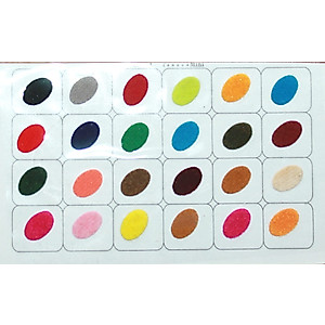 IS4A 486 Multicolour Bindi Bollywood Forehead Stickers Adhesive Body Jewelry 18 Cards of Different Sized Velvet Bindi Drop, Square & Oval Shaped Tattoo Premium Bindi Indian Daily Use Forehead Bindi Water Drop Shape Bindi For Women