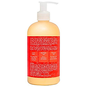 Sheamoisture Conditioner for Curly Hair Red Palm Oil and Cocoa Butter with Flaxseed Oil 13 oz