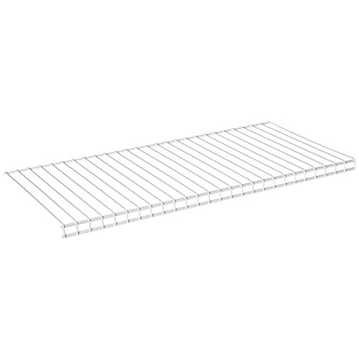 Rubbermaid Configurations Classic Closet Kit, White, 3-6 Ft. & Configurations 26'' Shelving Kit, Set of 2 Shelves, White, Expandable, Closet, Storage Room, Laundry Room, Garage Organization