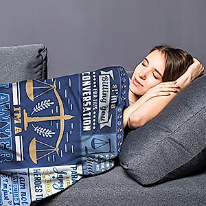 Lawyer Gifts for Women Lawyer Gifts for Men Mothers Day Blanket Law School Graduation Gifts Law School Essentials Law School Gifts Lawyer Gift Ideas Best Lawyer Ever Throw Blanket 60 x 50 Inch