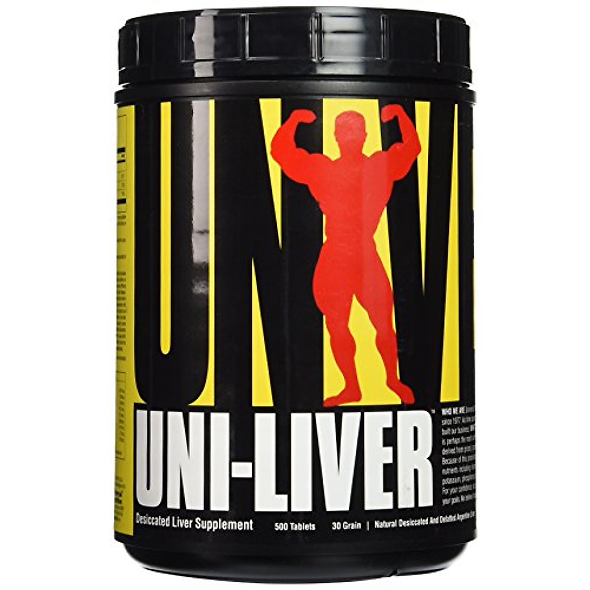 Universal Nutrition Uni-Liver, 500 Tablets