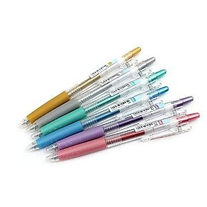 PILOT Juice Gel Ink BallpointPen, 0.5mm, Metallic Colors (LJU-60EF-6CM)