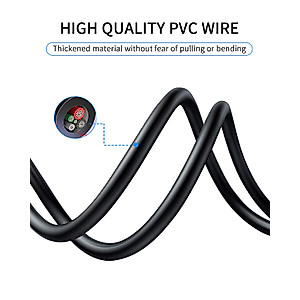 Hyacinyh Data Sync Transfer Power Charger Cable Cord Compatible with PSP Go Power Cable, Data and Power Cable Fit for Sony PSP Go 2 in 1 USB 2.0