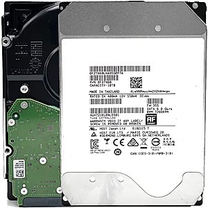 Hitachi WD HGST He10 (HUH721010ALE601) 10TB 7200RPM 128MB Cache SATA 6.0Gb/s 3.5inch Enterprise Hard Drive - 5 Year Warranty (Renewed)
