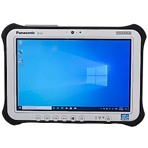 Panasonic Toughpad FZ-G1 MK1, Intel i5-3437U 1.9GHz, 10.1 WUXGA Multi TouchDigitizer, 8GB, 128GB SSD, LAN Port, 4G AT&T, Camera, WiFi, Bluetooth, Windows 10 Pro (Renewed)