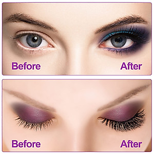 [10 Pairs] Magnetic Eyelashes and Eyeliner Kit, Reusable Magnetic Lashes with Eyeliner and Tweezers, 3D Natural Look False Eyelashes (10 PAIRS)