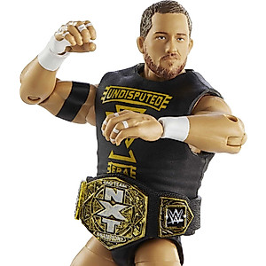 WWE MATTEL Kyle O' Reilly Elite Series #80 Deluxe Action Figure with Realistic Facial Detailing, Iconic Ring Gear & Accessories
