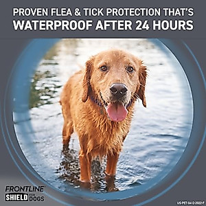 Frontline Shield Flea & Tick Treatment for X-Large Dogs 81-120 lbs. Count of 3
