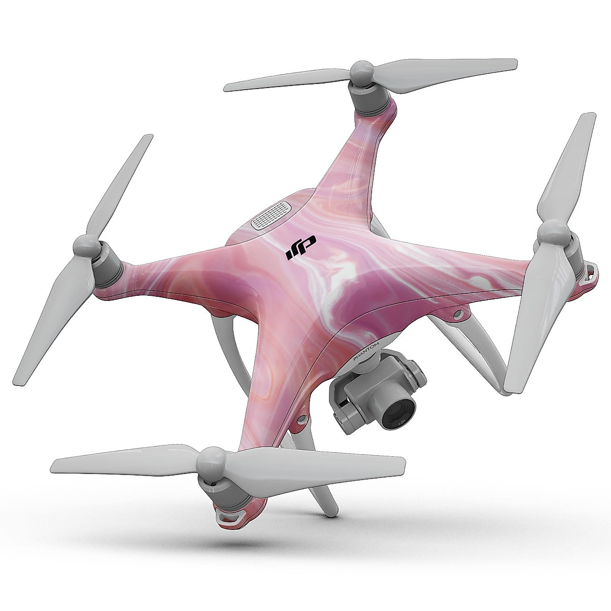 Design Skinz Design Skinz Marbleized Pink Paradise Full-Body Wrap Decal Skin-Kit Compatible with The Drone DJI Phantom 4
