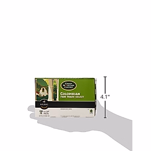 Green Mountain Coffee Roasters Colombia Select, Single-Serve Keurig K-Cup Pods, Medium Roast Coffee, 12 Count (Pack of 6) - Packaging May Vary