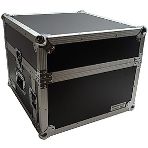 Harmony Audio Cases HCM4ULT DJ Laptop Glide 10U Slant Top 6U Vertical Rack Case New