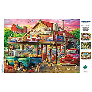 Buffalo Games - Country Store - 500 Piece Jigsaw Puzzle Multicolor, 21.25"L X 15"W