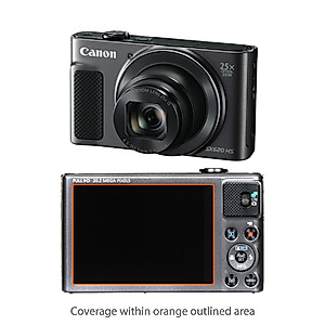 BoxWave Screen Protector Compatible with Canon PowerShot SX620 HS - ClearTouch Glass, 9H Tempered Glass Screen Protection for Canon PowerShot SX620 HS