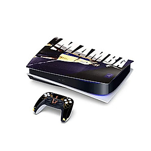 PEYANZ P.s.5 Skin for Console(Disk Edition) and Controllers Vinyl Sticker, Durable, Scratch Resistant, Bubble-Free
