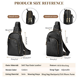 S-ZONE Women's Retro, Black, Small