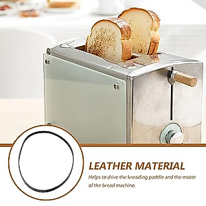 OSALADI Bread Machine Drive Belt for Bread Maker Machine Parts Leather Bread Maker Replacement Belt Tools
