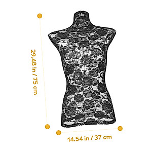 SEWACC 5pcs Model Props Cloth Cover Mannequin Stand Manequin Dress Form Mannequin Torso with Stand Mannequin Accessory Manikin Mannequin Prop The Fabric Body